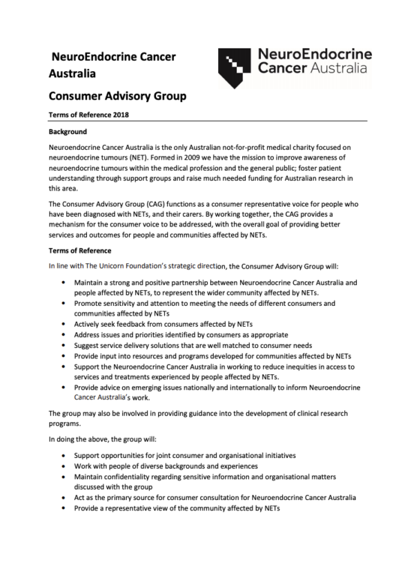 Call Out for a Consumer Advisory Representative from Tasmania / South ...