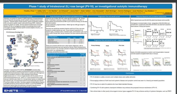 ENETS 2022 - NeuroEndocrine Cancer Australia