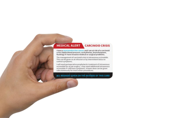Patient card – Medical Alert - NeuroEndocrine Cancer Australia