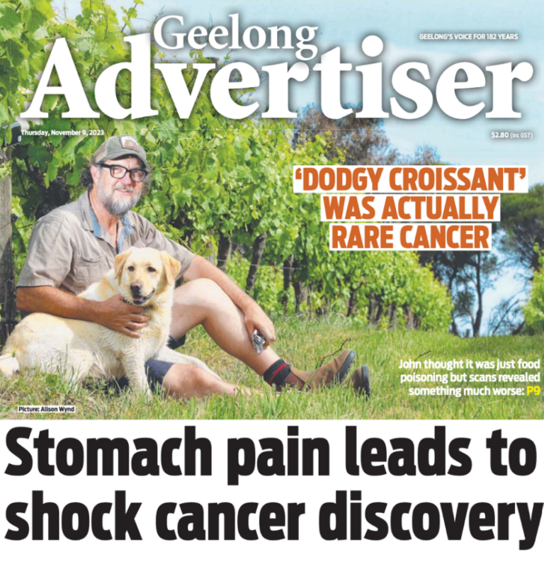 NECA Media Coverage for NET Cancer Day - NeuroEndocrine Cancer Australia
